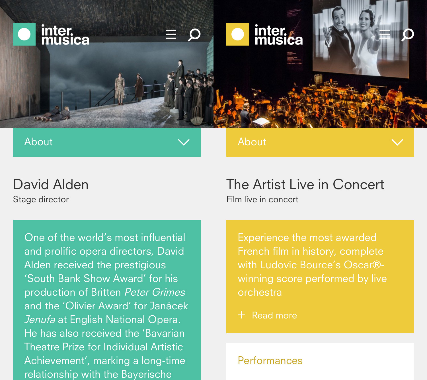 Cutting-edge branding for Intermusica with Overture integration ...