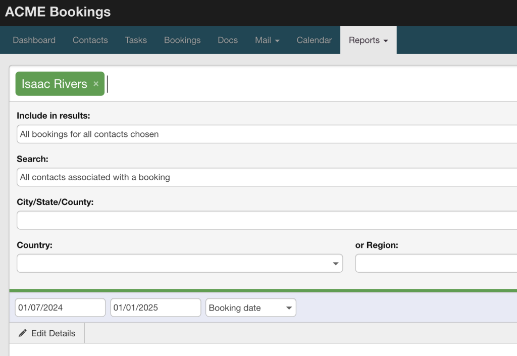 Understanding The Booking Details Report – Overture | Blog
