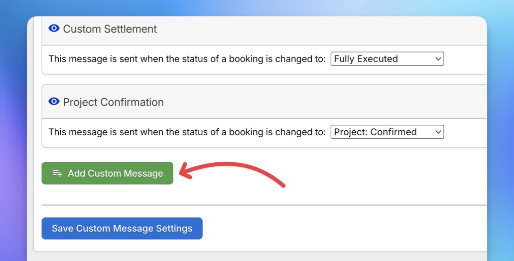 Custom Messages in Overture | Automate Your Artist Booking System